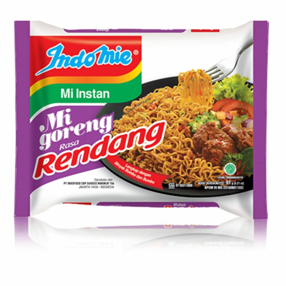 Indomie Mi Goreng Original Instant Noodles – 85g (Pack of 40 ...
