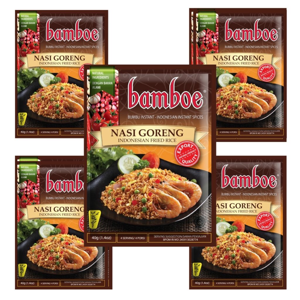 Bamboe Nasi Goreng Instant Spice 40g – Top Indonesian Fried Rice ...