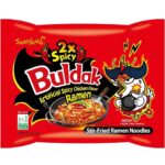 SAMYANG Spicy Hot (2x Spicy) Chicken Flavour Ramen Noodles 140gr - 5 ...