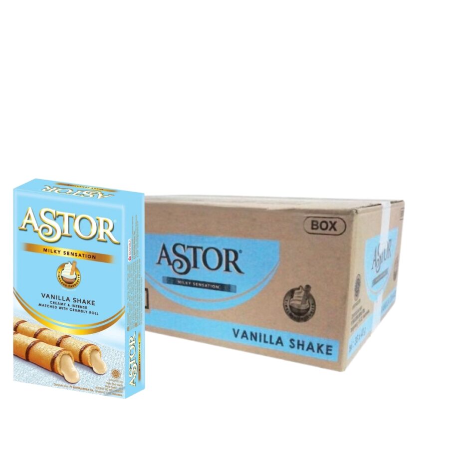 Astor Vanilla Wafer Rolls 40g x 36 – Creamy Delight Imported from ...
