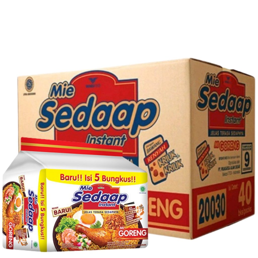 Mie Sedaap Mie Goreng – Authentic Indonesian Instant Fried Noodles ...