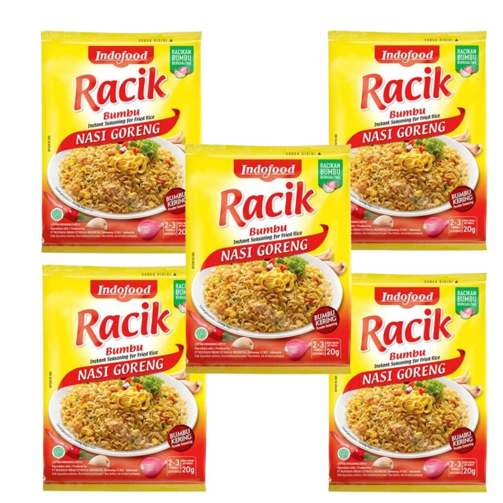 Racik Nasi Goreng Seasoning Mix – 20g 5 Pack– Authentic Indonesian ...