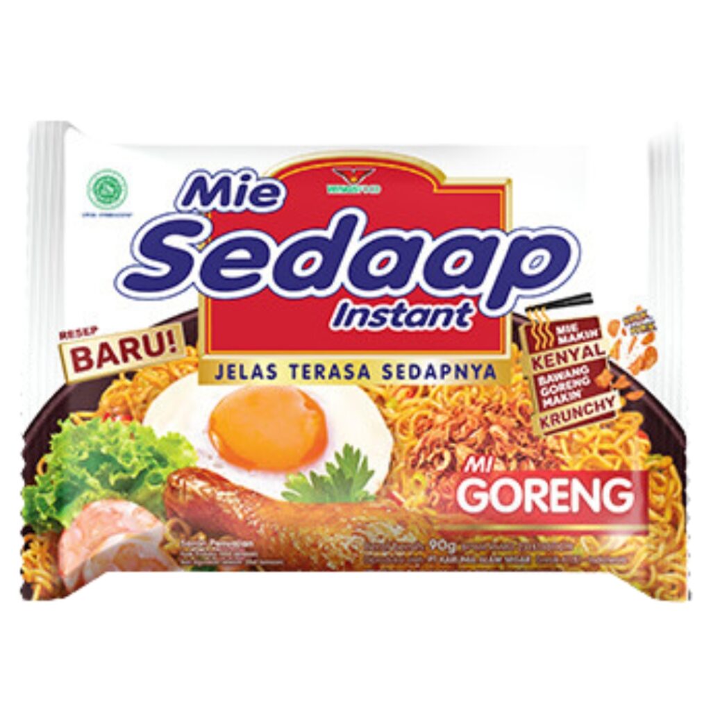Mie Sedaap Mie Goreng – Authentic Indonesian Instant Fried Noodles ...