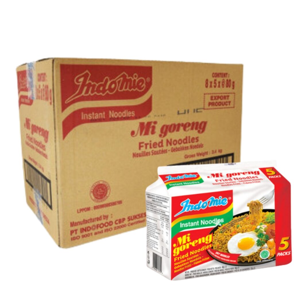 Authentic Indomie Mi Goreng Original Indonesian Fried Noodles – Export ...